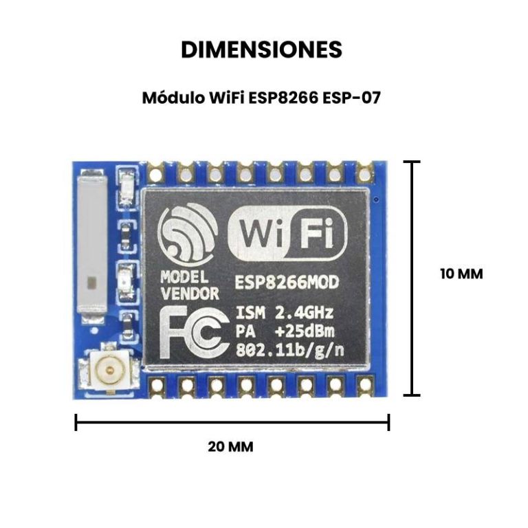 ESP8266 ESP-07 - Sigma Electrónica